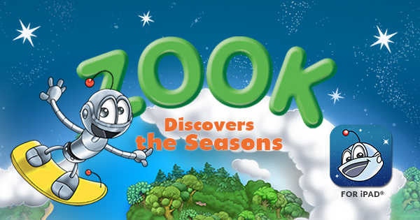 Zook discovers the seasons - application for iPad